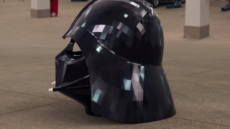 Darth Vader Wearable Helmet 3d Print Stl File Etsy