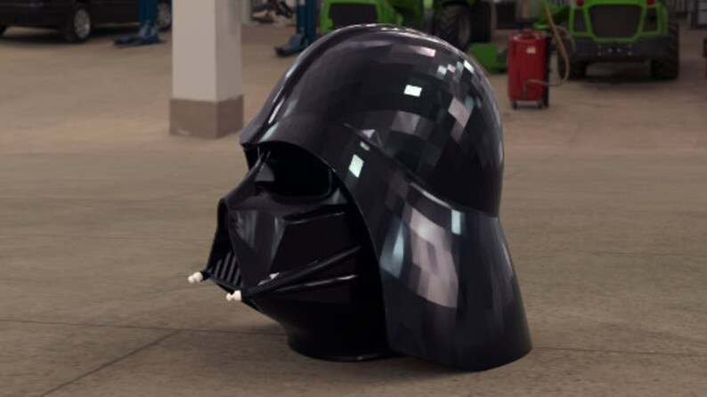 Darth Vader Wearable Helmet 3d Print Stl File Etsy