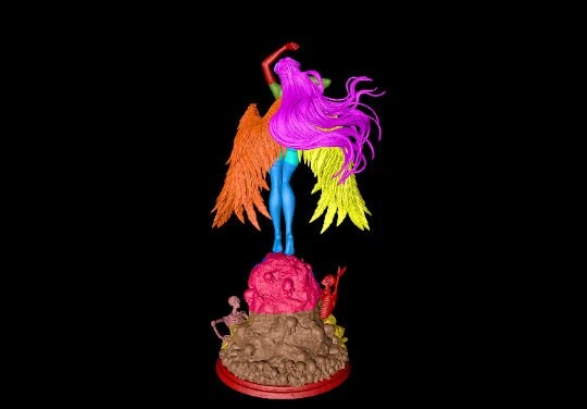 Albedo Overlord Anime 3D Print Stl File - Etsy