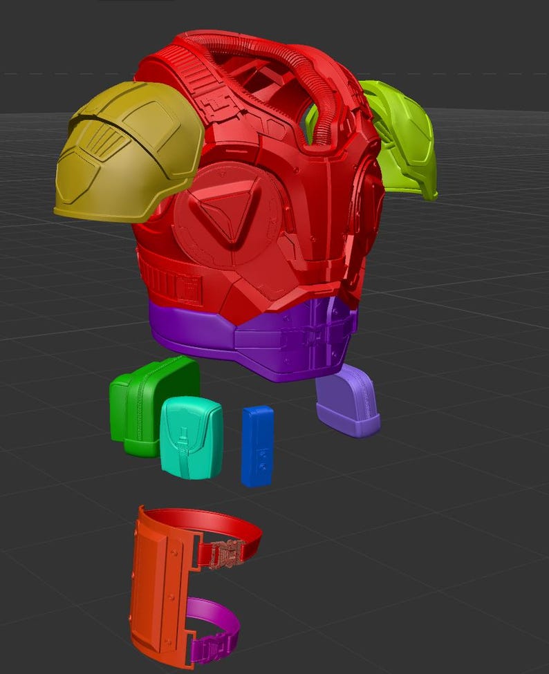 Fenix Full Body Armor Suit Set 3D Print Stl File - Etsy UK