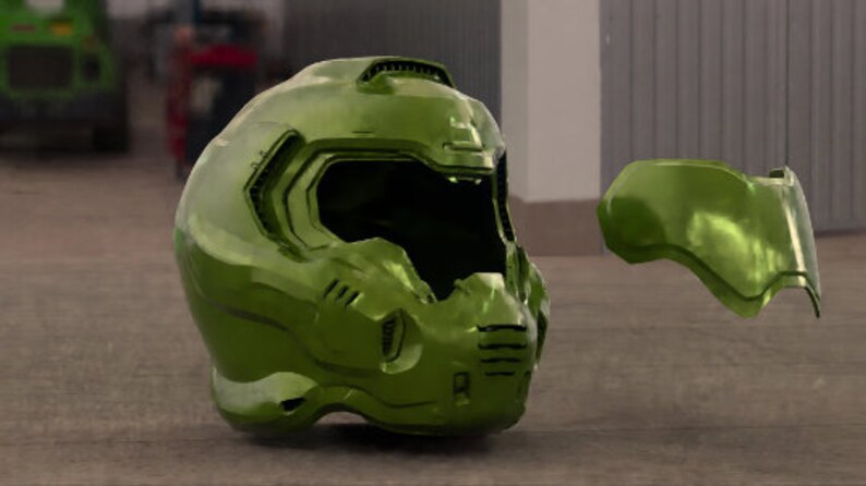 Doom Helmet Wearable 3D Print File Fan Art - Etsy Australia