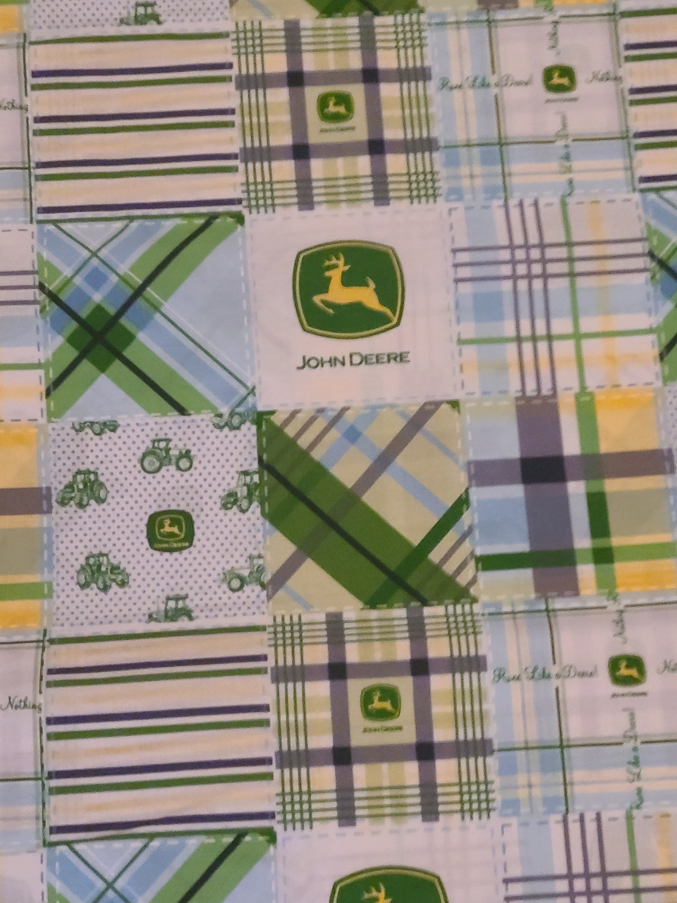 John Deere Fabric Panel - Etsy