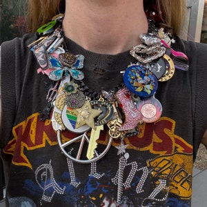 Handmade Clutter Core Chunky Pendants Heavy Vintage Modern Keychains ...