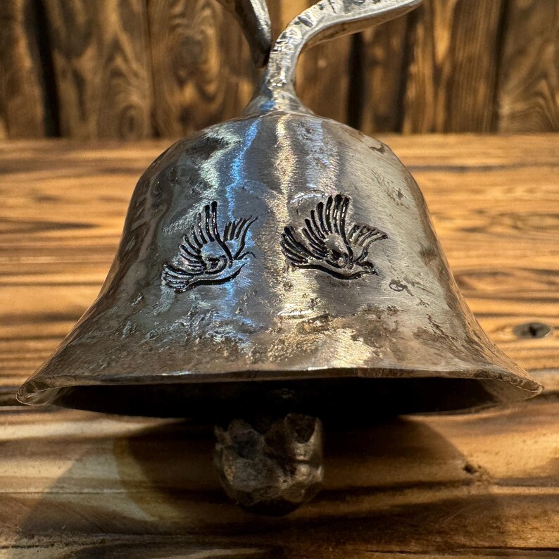 Forged Bell, Handmade Bells, Heart, Medieval Bell, Iron Bell, Hand ...