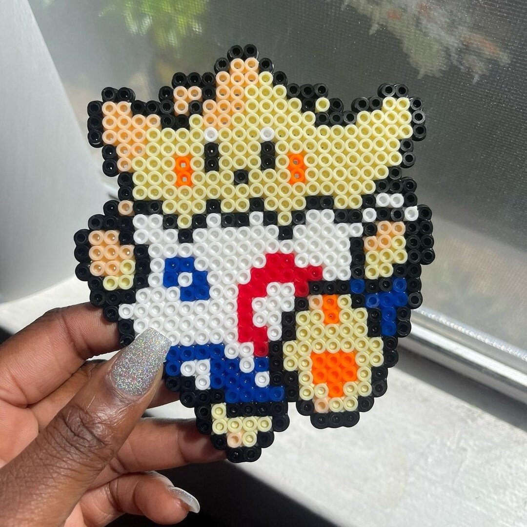 Togepi Perler Wall Decal - Etsy Canada