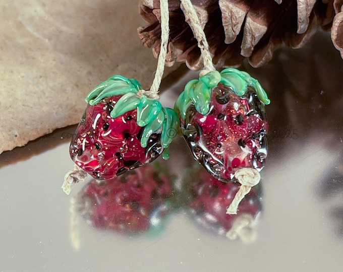 Lampwork Beads by Stephanie Mccain, Glass Pendant, Handmade Lampwork ...