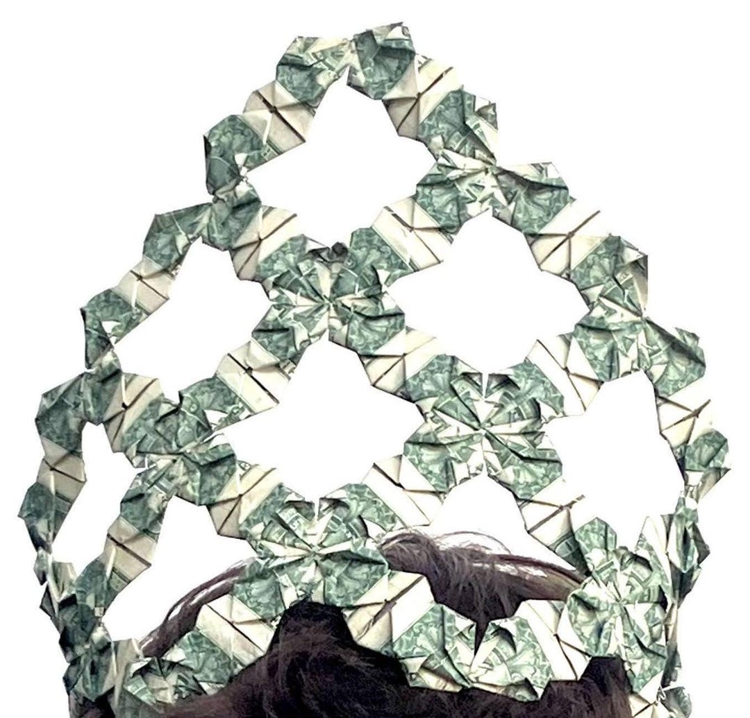 Origami Money Crown - Etsy
