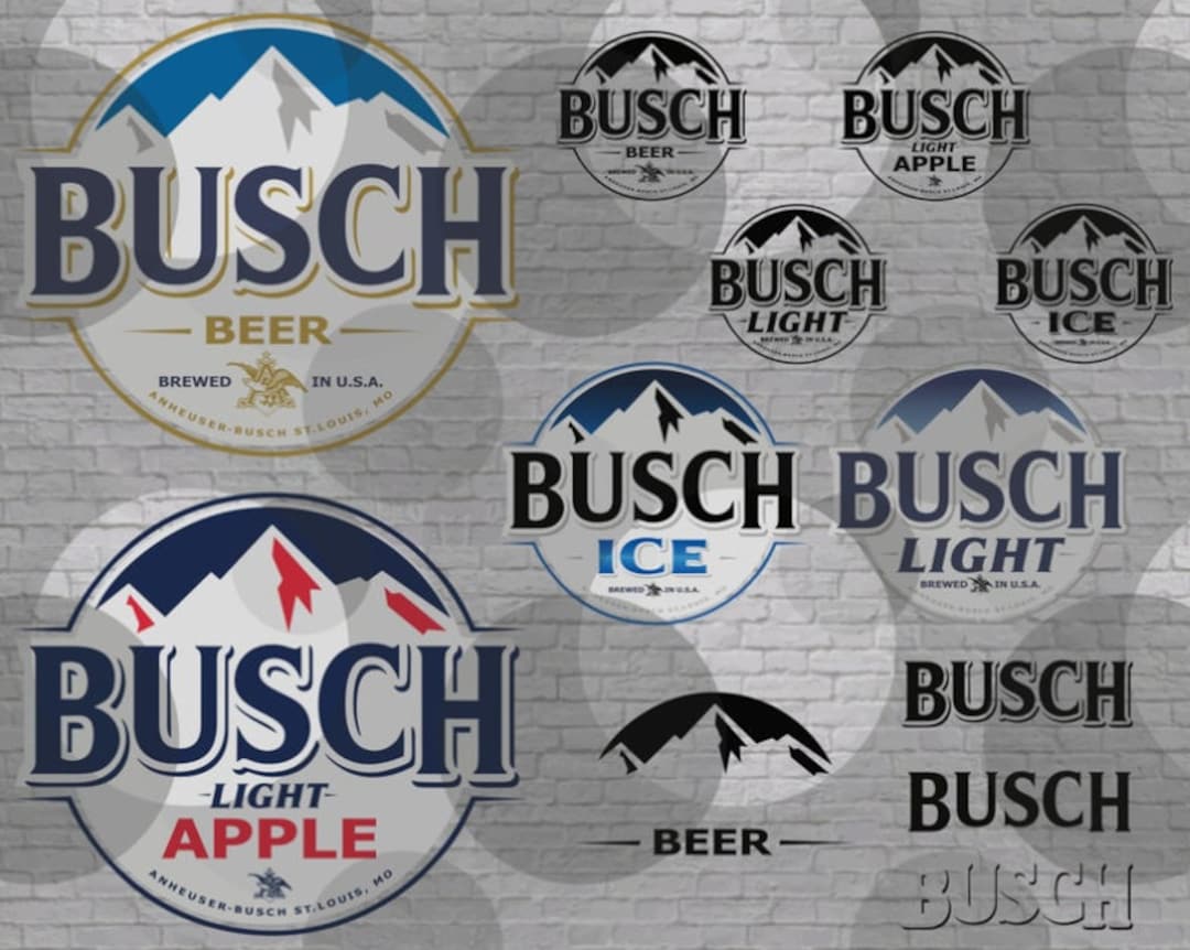 Busch Light Svg, Beer Svg, Busch Latte Beer Clipart, Vector Bundle ...