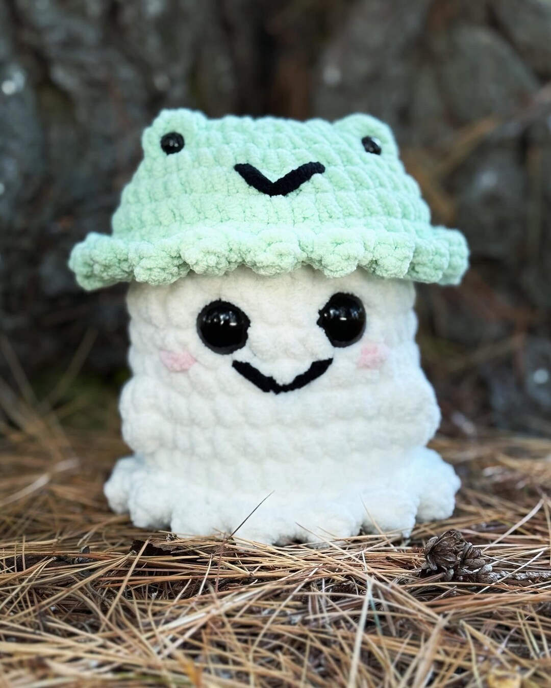 Crochet Pattern PDF: Boo-tiful Baby Ghost Plushie & 4 Fun Hats beginner ...