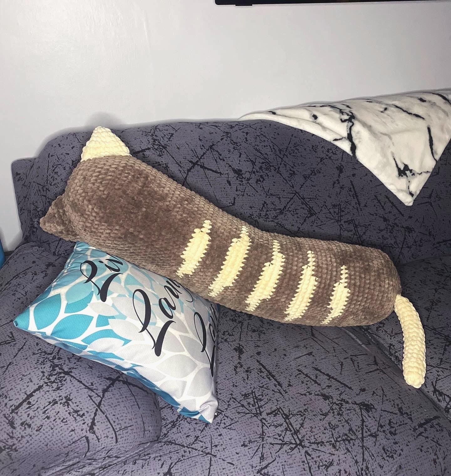 Crochet Cat Body Pillow Pattern: DIY Amigurumi Plush (PDF Pattern) - Etsy