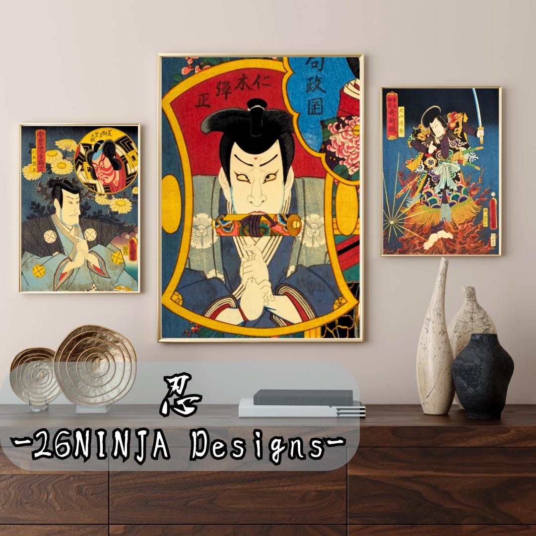 Jiraiya, Ishikawa Goemon & More｜26 Ninja Ukiyo-e Prints｜orochimaru ...