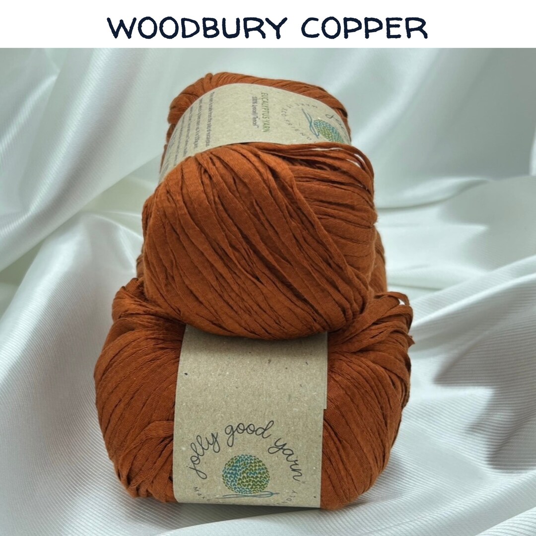 Jolly Good Yarn, Flat Ribbon Yarn, Eco Friendly, Eucalyptus Yarn150m - Etsy