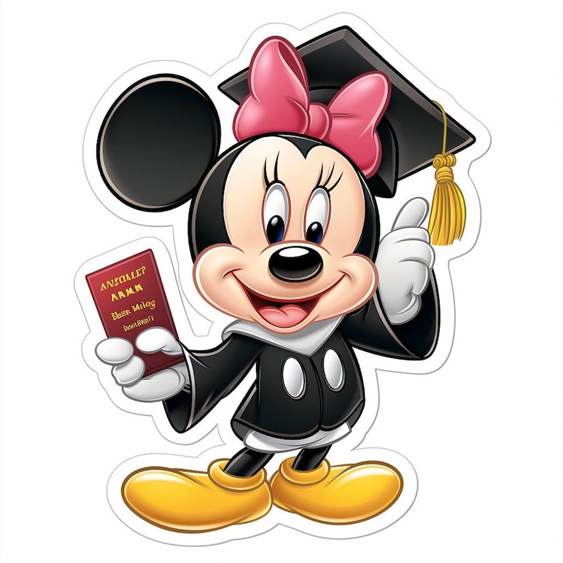 Minnie Graduation Png Graduation Png Minnie Png Happy Graduation Cap ...