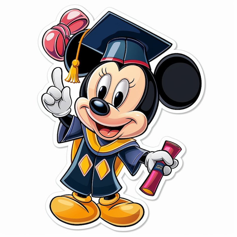 Minnie Graduation Png Graduation Png Minnie Png Happy Graduation Cap ...