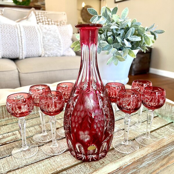 Cranberry Crystal - Etsy