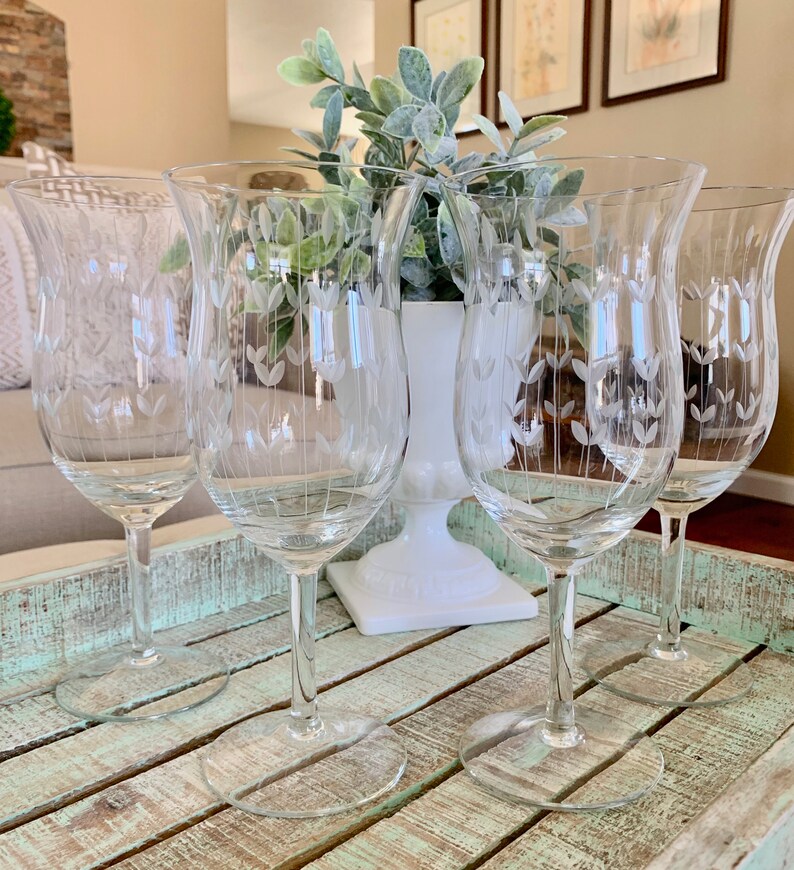 Crystal Daiquiri Glasses Juice Glasses or Water Goblets Set of - Etsy