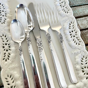 Oneida / Prestige Silver Plate Silverplated 49 Piece Flatware Set GAY ...
