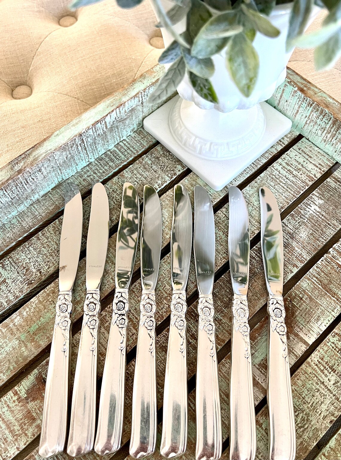 Oneida / Prestige Silver Plate Silverplated 49 Piece Flatware Set GAY ...