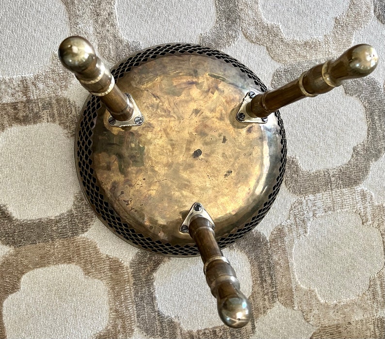 Turkish Moroccan Tri Legged Stool Foot Warmer Bath Stool - Etsy