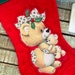 Vintage Morehead Inc. , Christmas Stocking - Unused - Patchwork Teddy ...