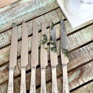 National Silver Co. Silver Plate 42 Piece Flatware Set King Edward ...