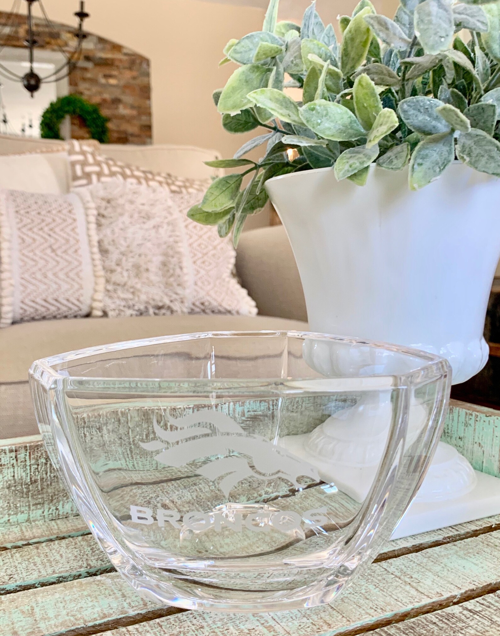 Tiffany and Co Crystal 6 Panel Triangle Bowl Centerpiece - Etsy