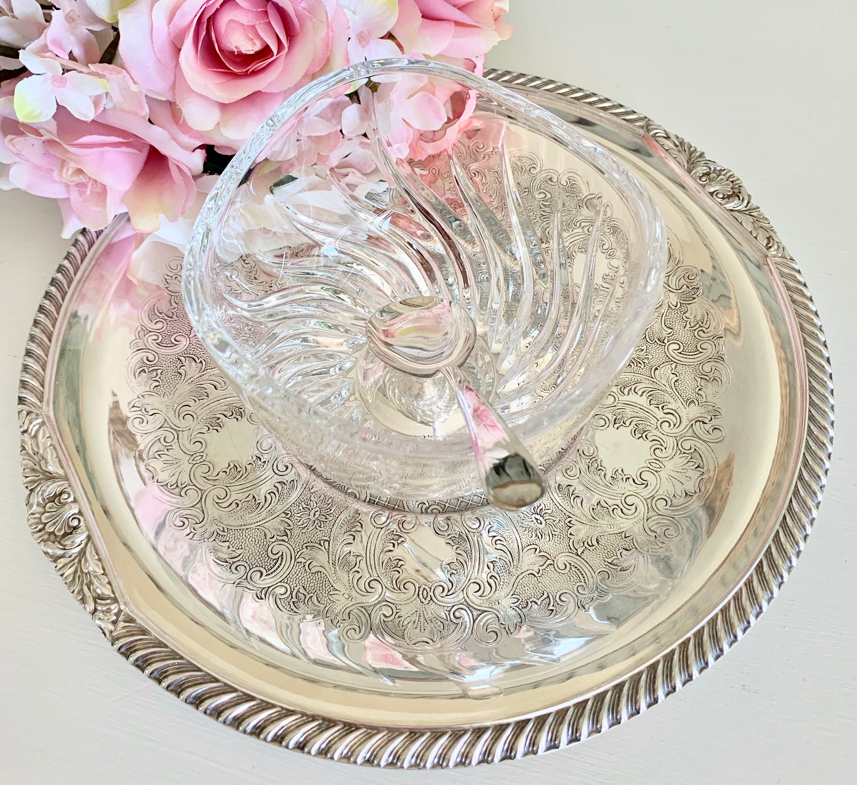 Benedict Proctor Mfg. Co. Canada Silver Plate Tray With - Etsy Canada