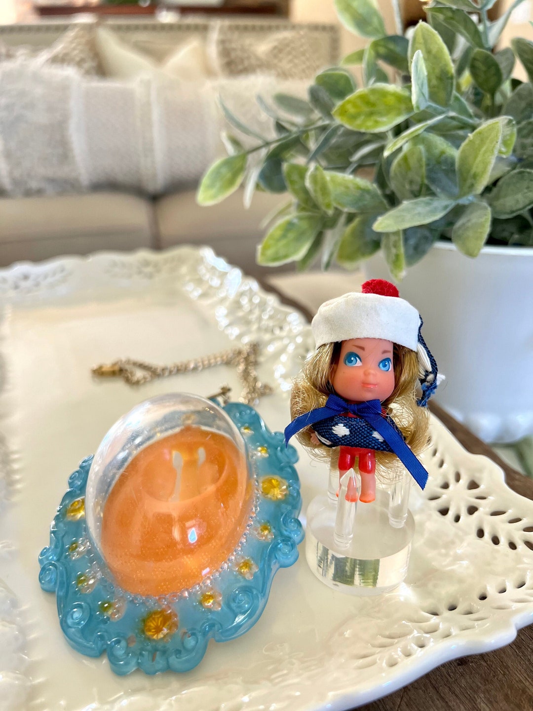 Vintage 1960's Little Kiddle Lucky Locket Kiddle by Mattel - Lorelei ...