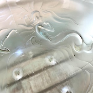 Joseph Inwald Barolac Satin Frosted Decor Bowl - Mermaids - Molded ...