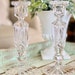 Gorham Crystal Single Light Candlestick Set of Two Vertical - Etsy