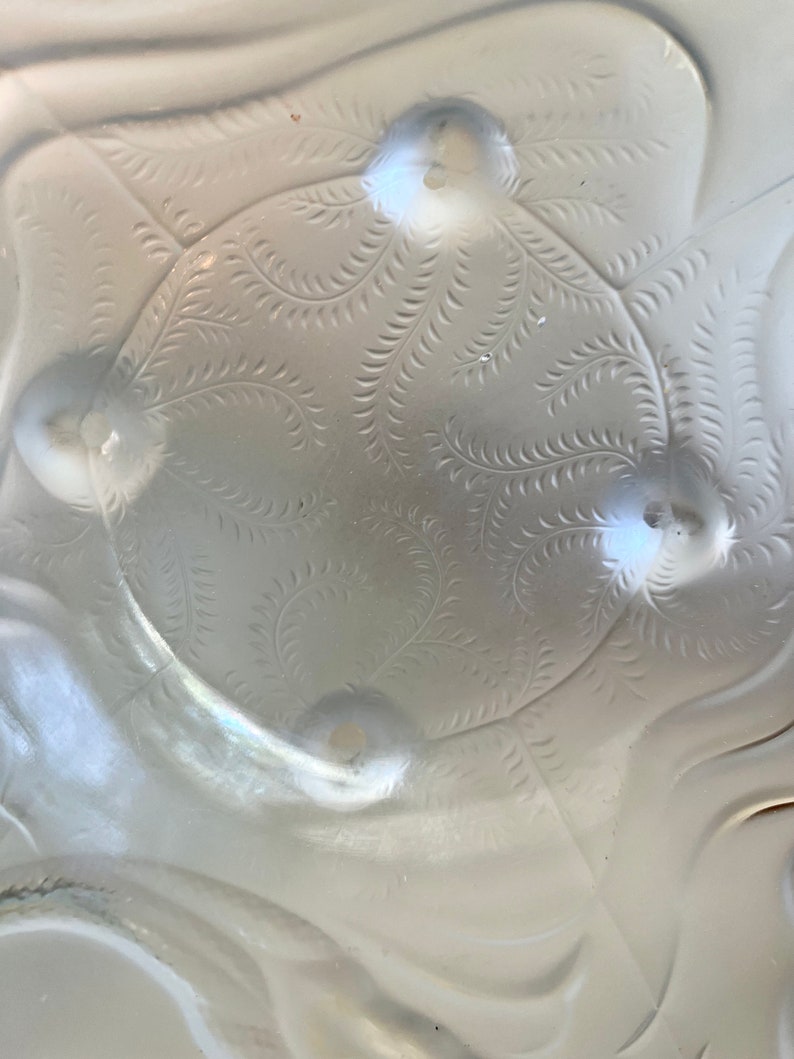 Joseph Inwald Barolac Satin Frosted Decor Bowl - Mermaids - Molded ...