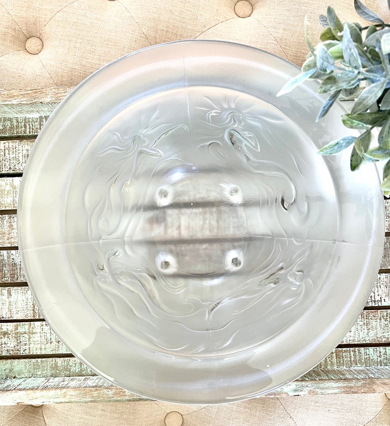 Joseph Inwald Barolac Satin Frosted Decor Bowl - Mermaids - Molded ...