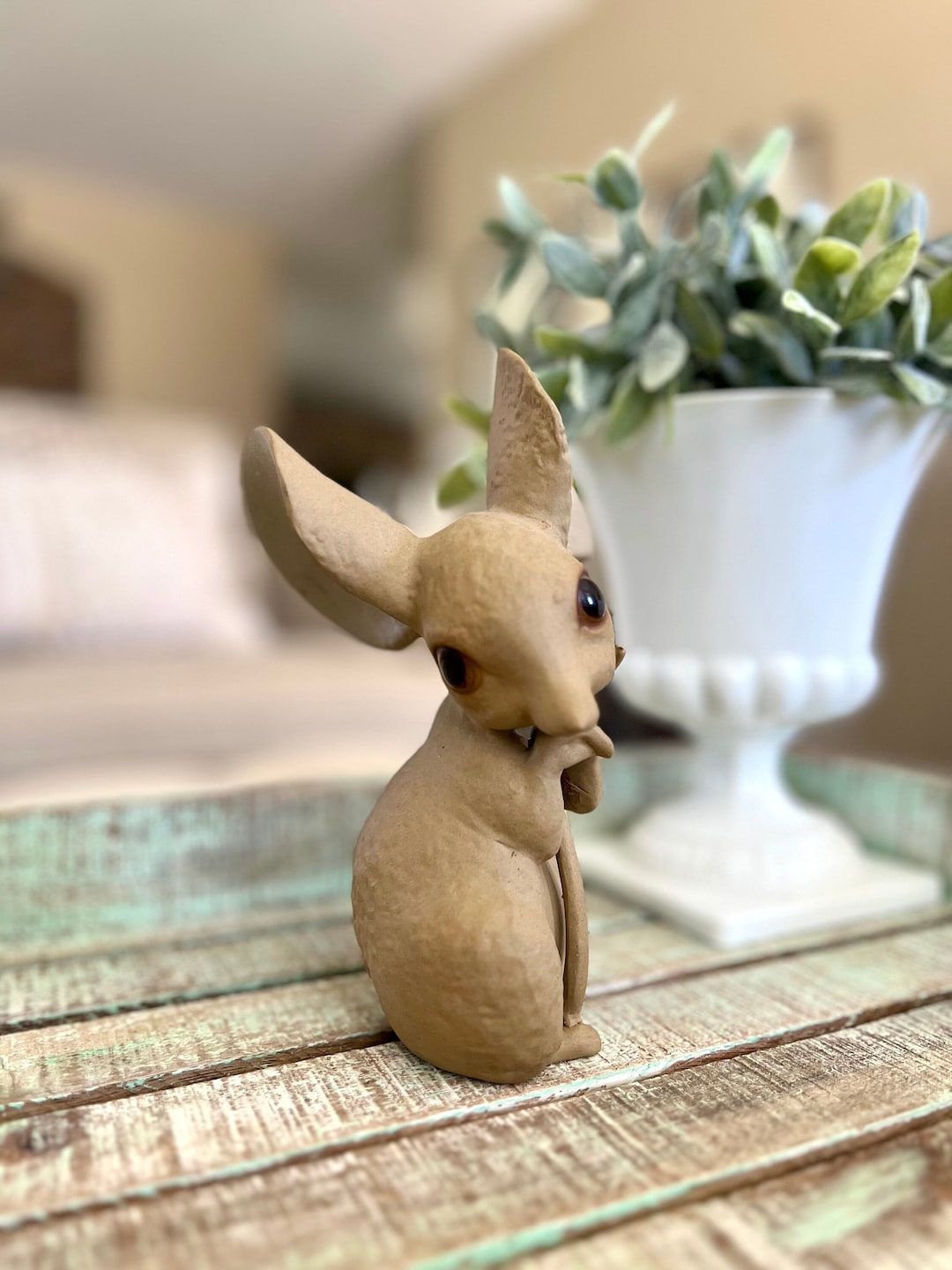 Freeman Mcfarlin Potteries USA California Big Eared Mouse #425 Figurine ...