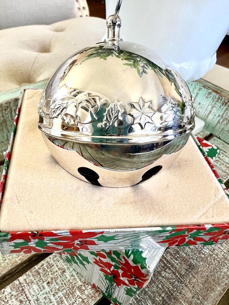 1983 Wallace Silverplate Collectable Sleigh Bell 1983 - Etsy