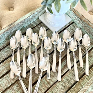 Oneida / Prestige Silver Plate Silverplated 49 Piece Flatware Set GAY ...