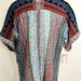 Vintage Penrose Knitwear Multicolor Short Sleeve Coverup / Sweater, New ...