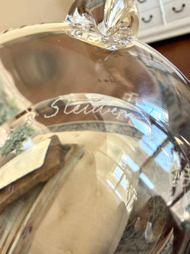 Steuben Crystal Double Crimped Trinket Dish, Ashtray, Candy Dish, Bowl ...