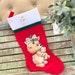 Vintage Morehead Inc. , Christmas Stocking - Unused - Patchwork Teddy ...