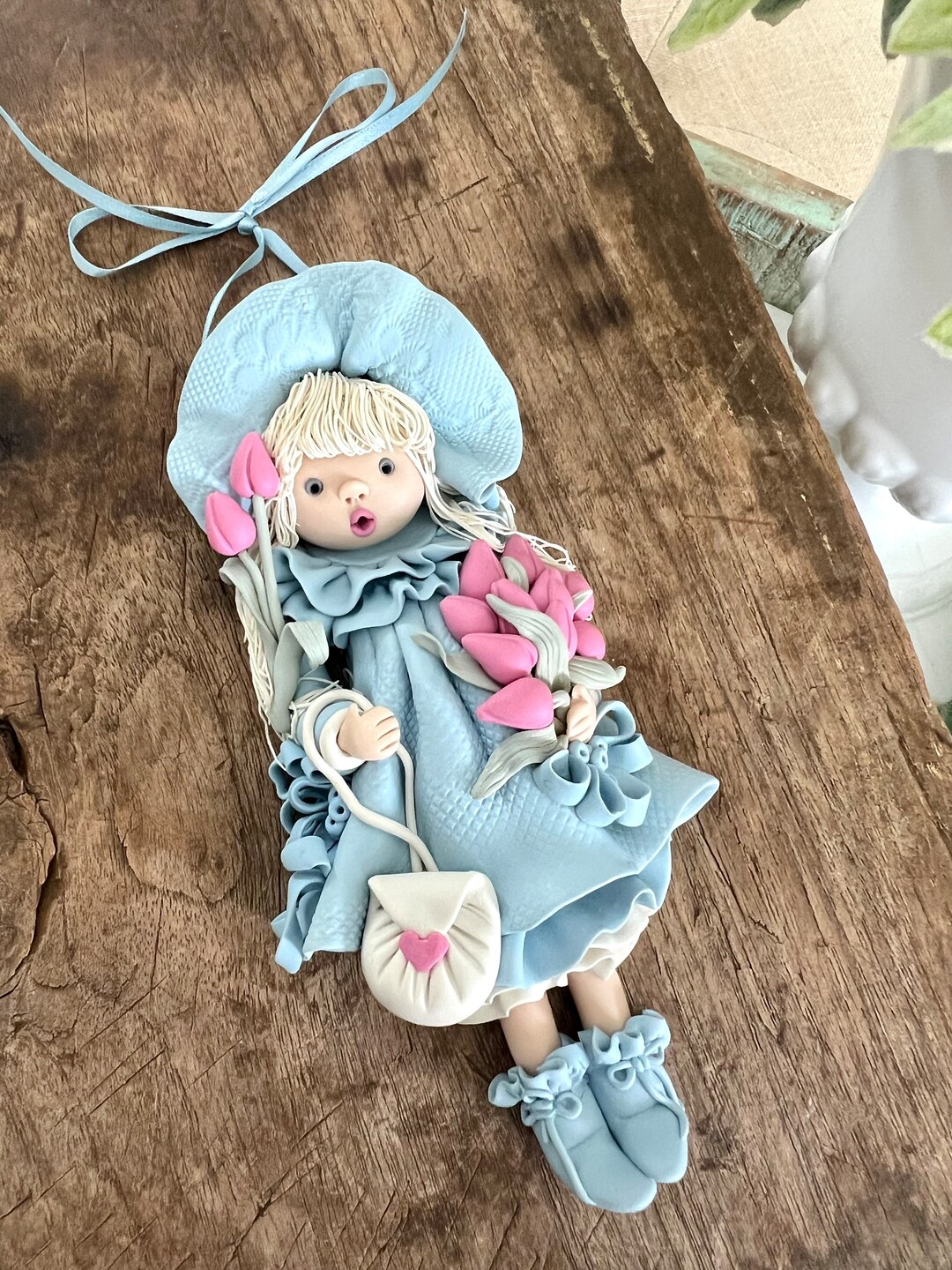 Vintage Artist Signed Tjitske Van Nus Little Darling Dolls - Polymer ...