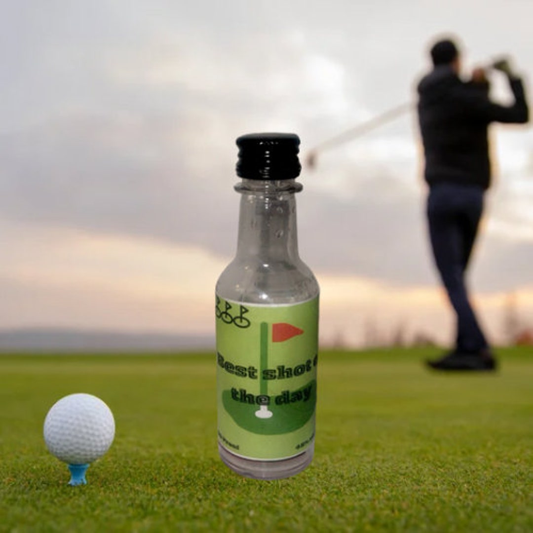 Golf Outing Shooter, Mini Liquor Bottle Label/stickers - Etsy