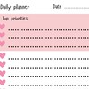 Pretty to Do List, Download PDF Print at Him, Simple Productivity ...