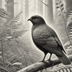 New Zealand Native Birds Digital Download Wall Art | Ruru (new Zealand ...