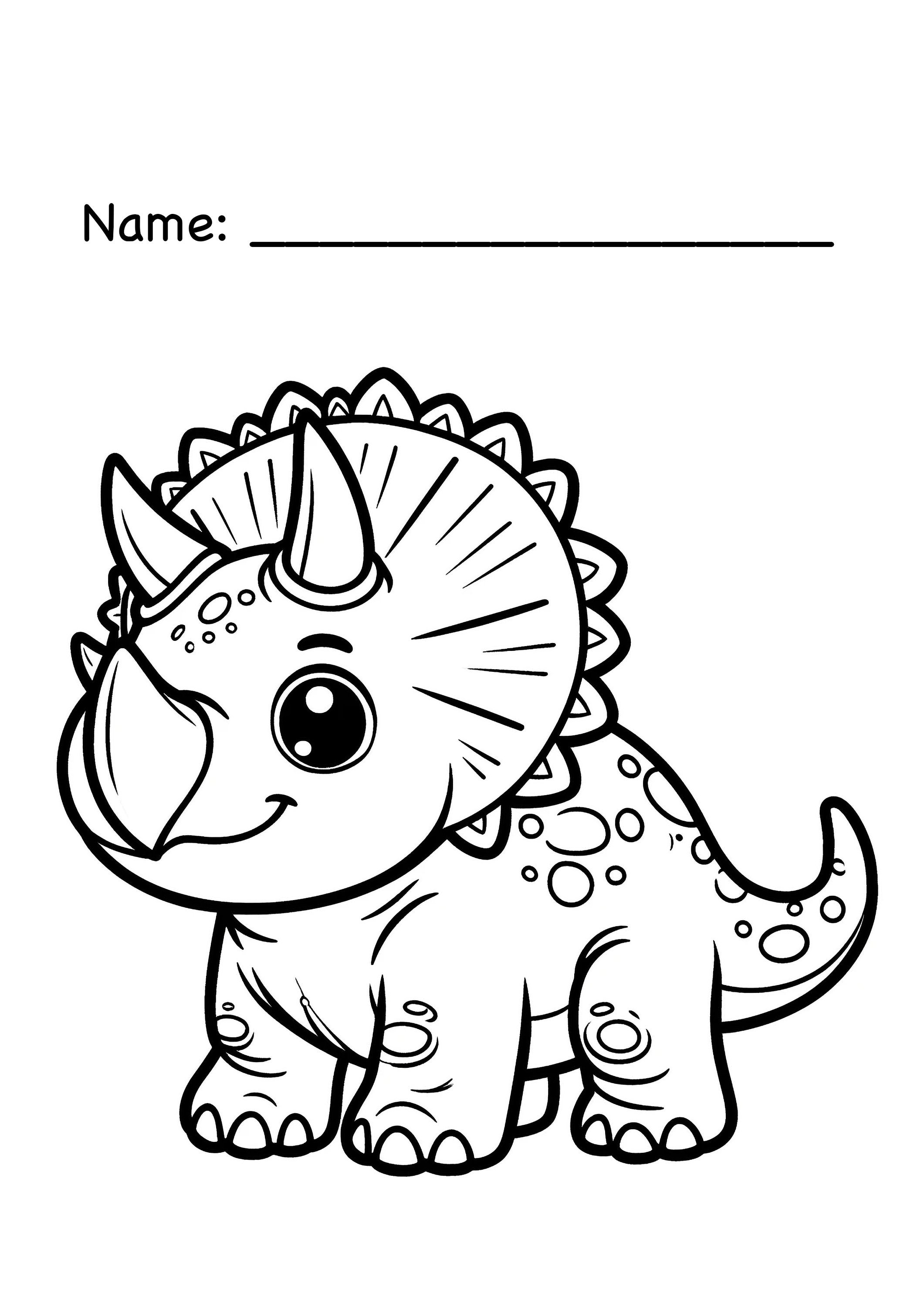 Dinosaur Children's Colouring Page Mega Pack | T-rex, Parasaurolophus ...
