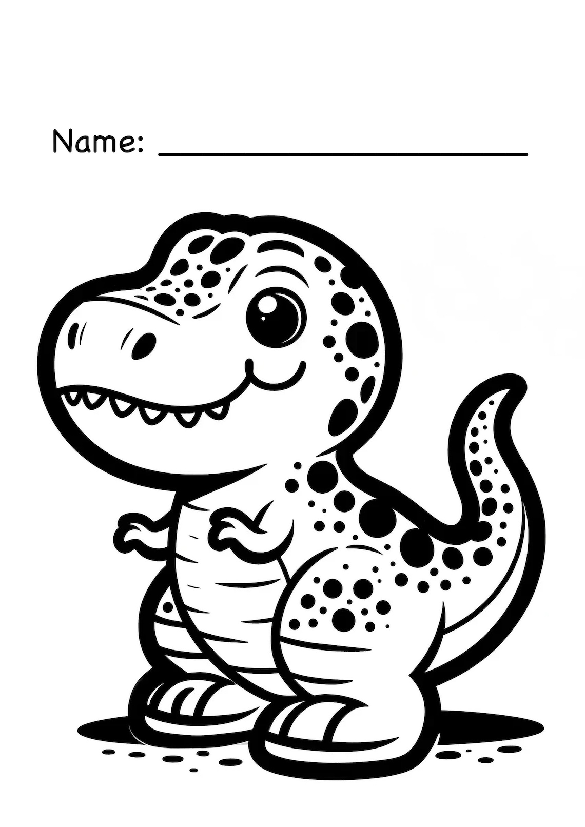 Dinosaur Children's Colouring Page Mega Pack | T-rex, Parasaurolophus ...