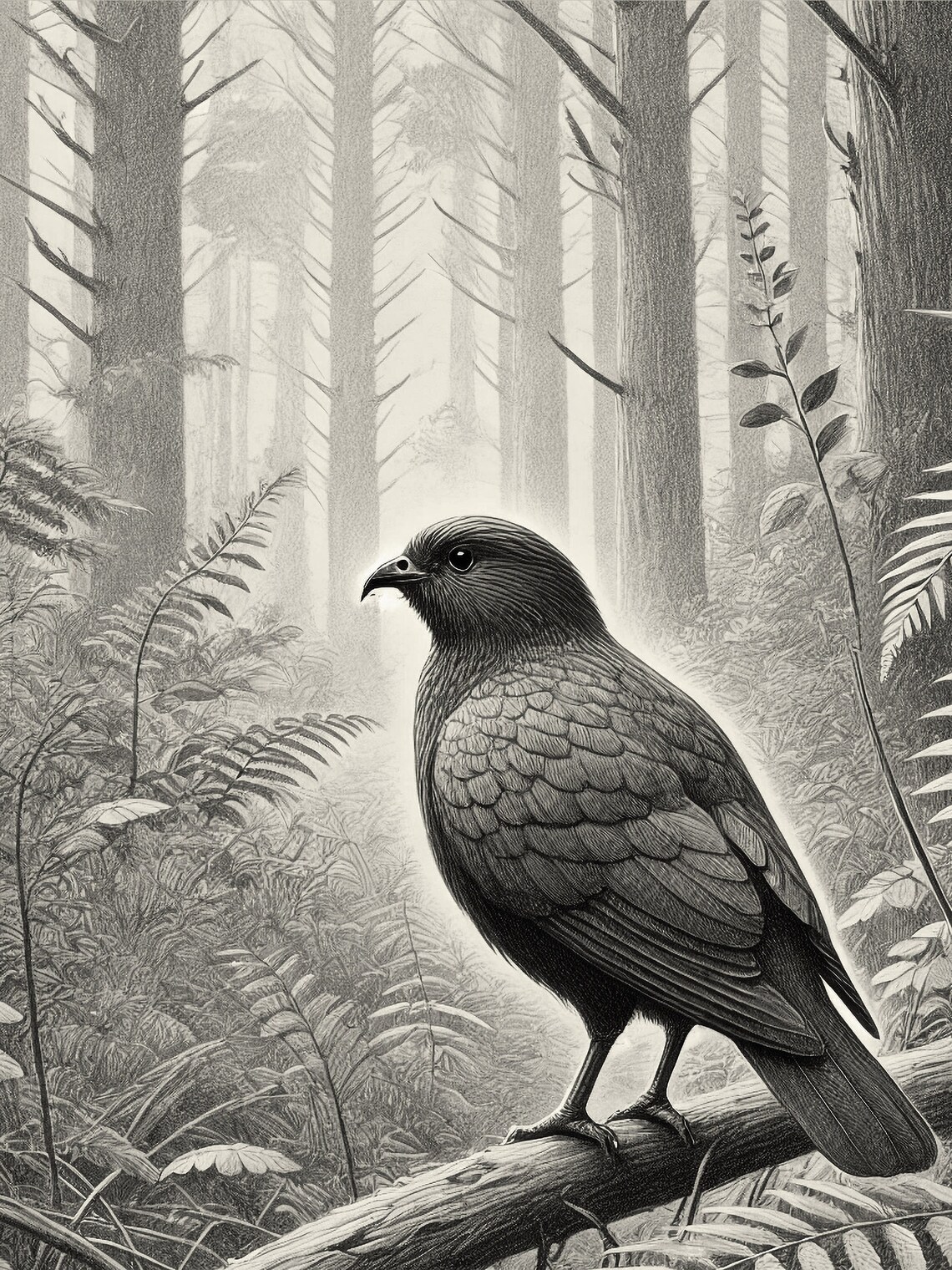 New Zealand Native Birds Digital Download Wall Art | Ruru (new Zealand ...