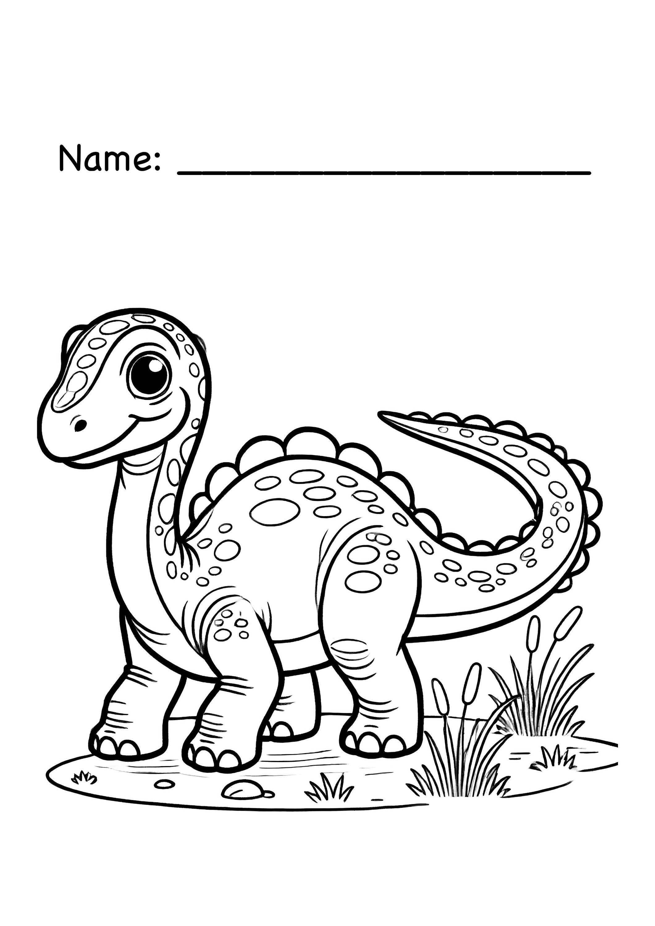 Dinosaur Children's Colouring Page Mega Pack | T-rex, Parasaurolophus ...