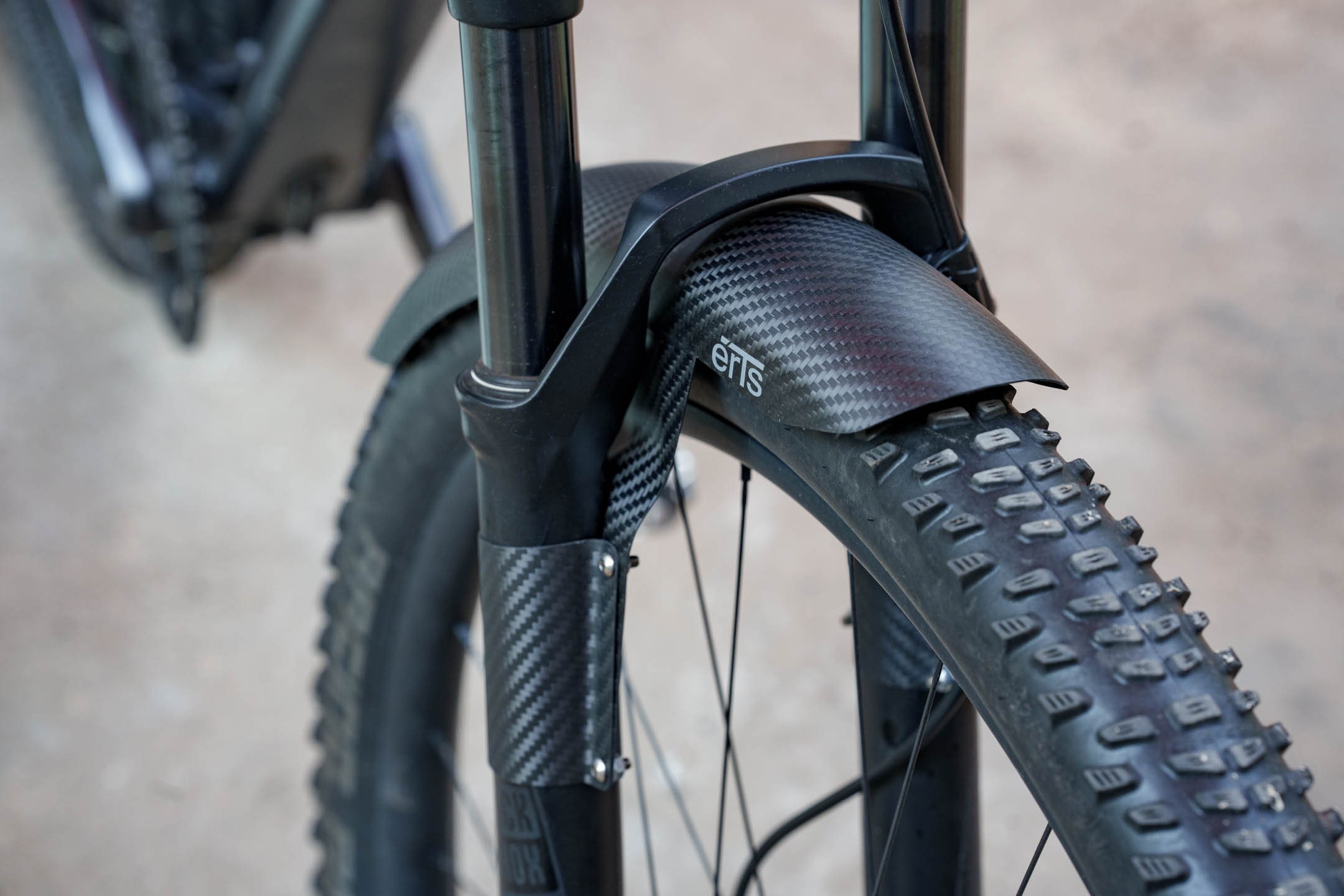 MTB Front Carbon Fiber Mudguard - Etsy