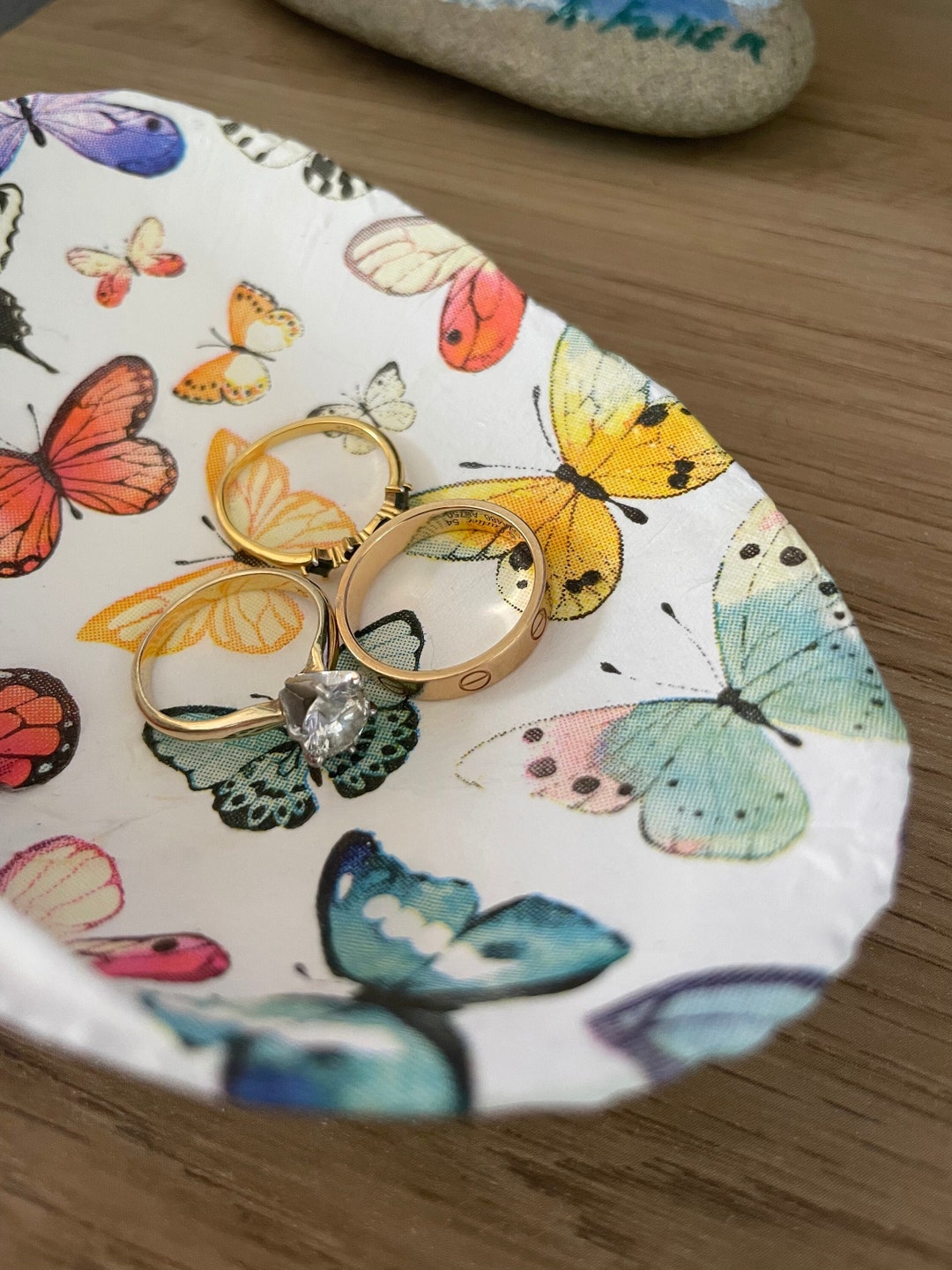 Butterflies - Decorative Clam Shell - Etsy