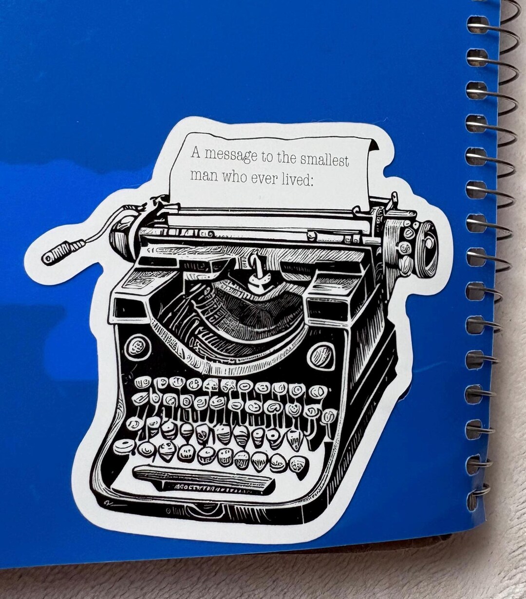 TTPD "the Small Man Who Ever Lived" Sticker, Tortured Poets Department ...