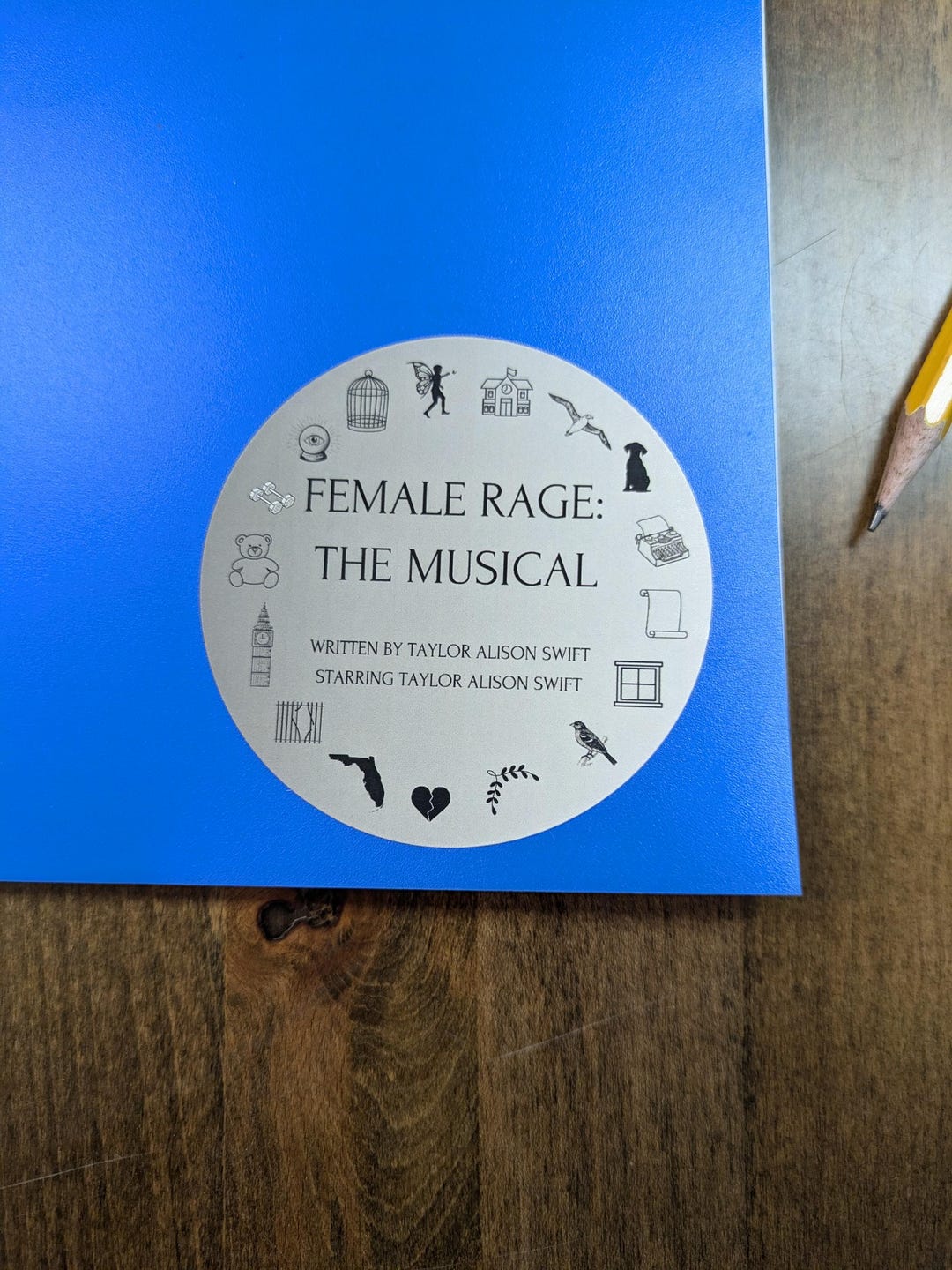 Female Rage: the Musical Sticker, TTPD Album, Swifty Stickers, TTPD Era ...